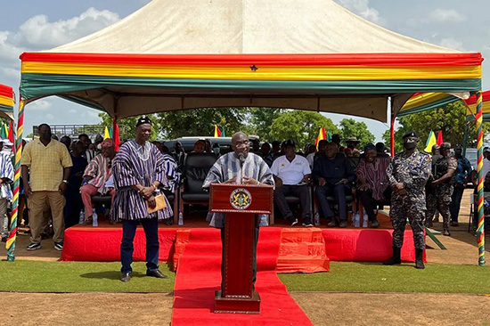 Ghanaian Vice President attends the groundbreaking ceremony of N1 ...